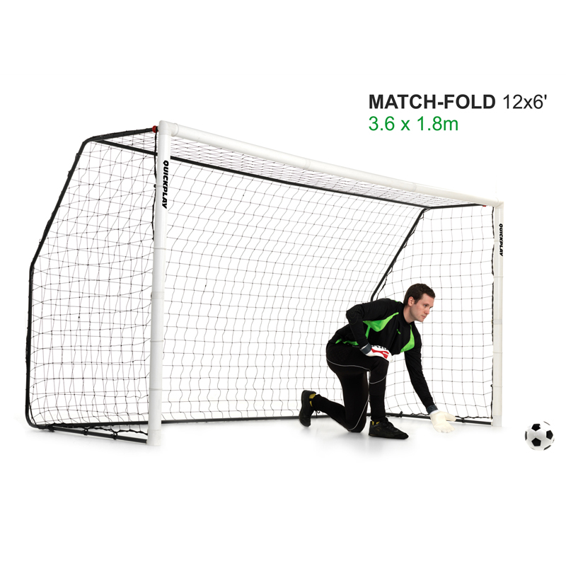 Quickplay Match Folding Goal Post (12ft x 6ft)