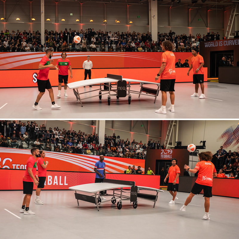 Teqball Lite Curved Table Football - Euro Soccer Company