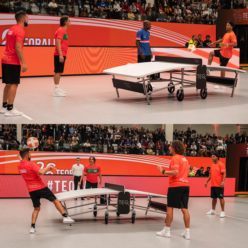 Teqball Lite Curved Table Football - Euro Soccer Company