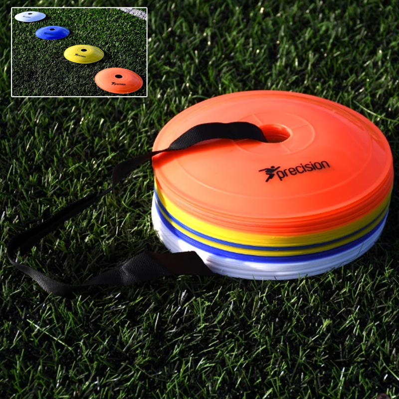 Precision Pro Near Flat Plastic Markers (Set of 40) - Euro Soccer Company